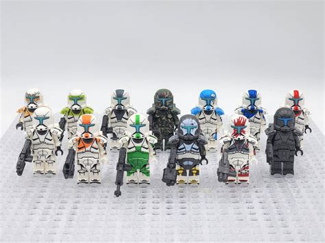 Star Wars Clone Commandos Delta Squad Assortment 13x Etsy
