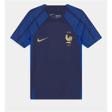 Maillot Entrainement France Fff Home Bleu 2022 2023 Adulte Cdiscount