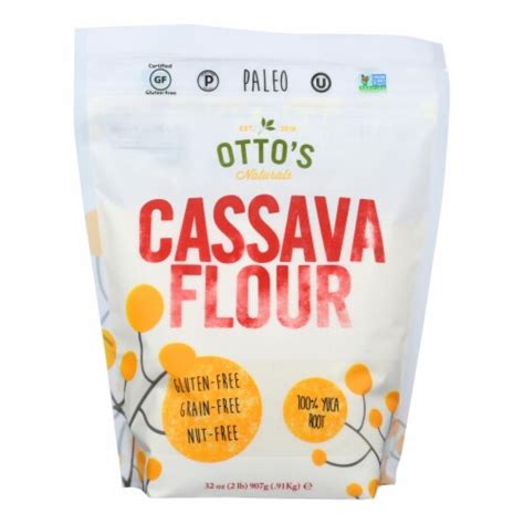 Eatingevolved Ottos Naturals Cassava Flour Case Of 6 2 Lb 6 Pack