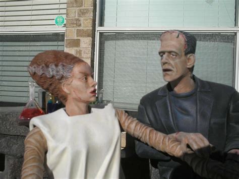 Original Moebius Bride Of Frankenstein Pro Built Up Model Kit Look