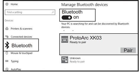 Protoarc Xk03 Ergonomic Foldable Keyboard User Manual