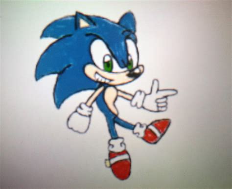 Another Quick Sonic Doodle That I Did R Sonicthehedgehog