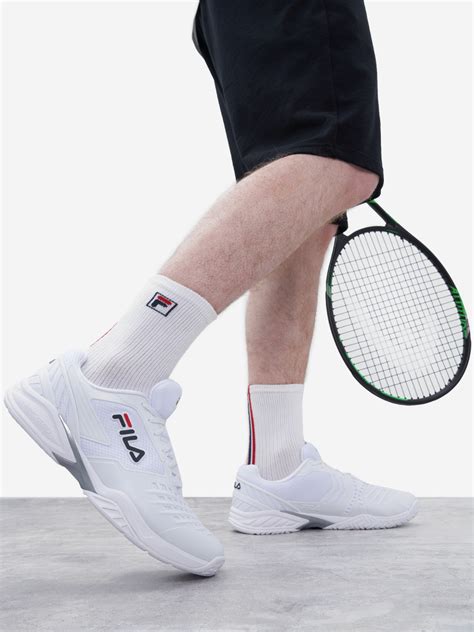 Кроссовки мужские для тенниса FILA Axilus 2 Energized белый цвет ...