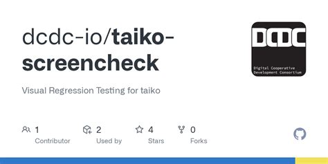 Github Dcdc Io Taiko Screencheck Visual Regression Testing For Taiko