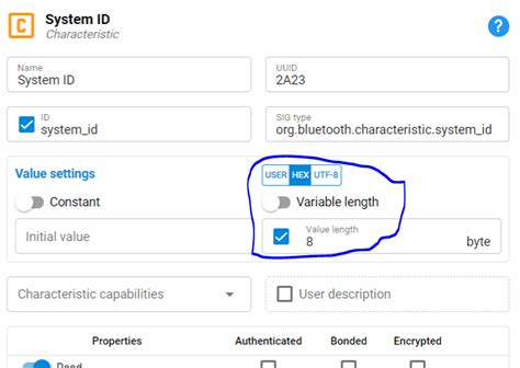Test Fail Because System Id Data Length Is Wrong The Data Length Needs