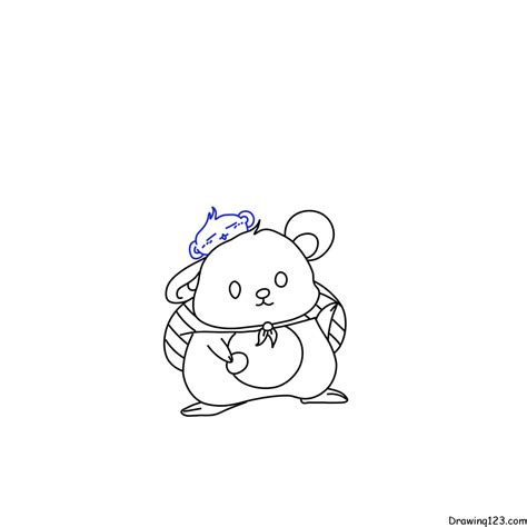 How To Draw A Cartoon Mouse Step By Step Easy