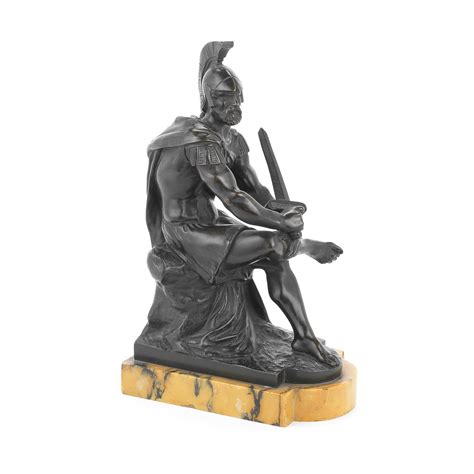 Bonhams A Late 19th Century Grand Tour Patinated Bronze Figure Of A
