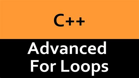 C Advanced For Loops Youtube