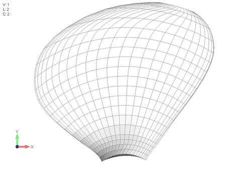 Fem Mesh Used For Composite Blade Download Scientific Diagram