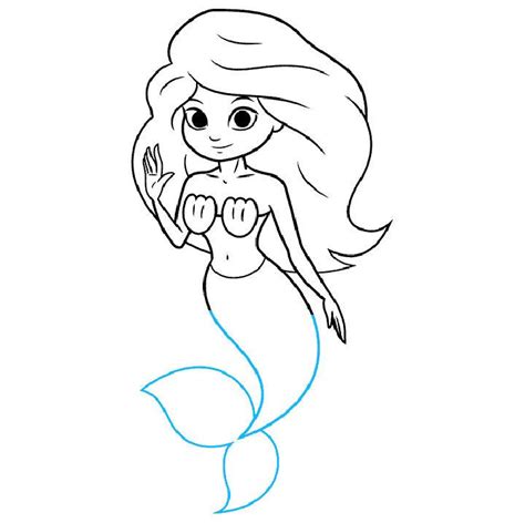20 Easy Mermaid Drawing Ideas How To Draw A Mermaid