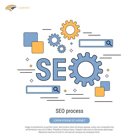Premium Vector Seo Optimization Flat Contour Style Vector Concept Illustration