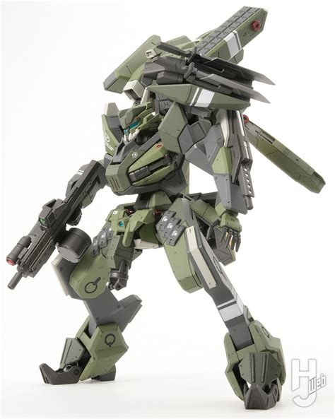 境界戦機妄想カスタム作例 緑の装甲のケンブ嵐斬 Hobby JAPAN Web