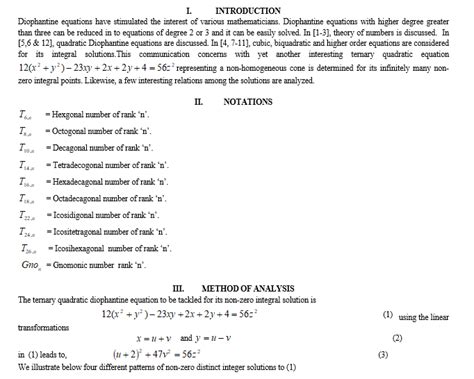 Observations On Ternary Quadratic Diophantine Equation