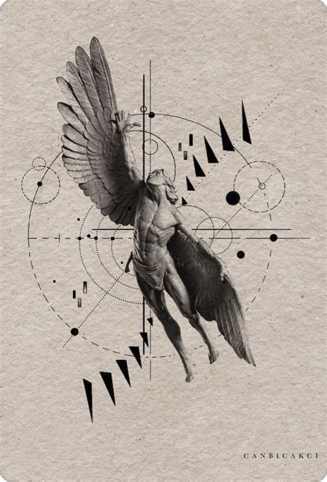 Icarus Tattoo Design 2 Icarus Tattoo Mythology Tattoos Greek Tattoos