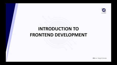 What Do Frontend Developers Do Youtube