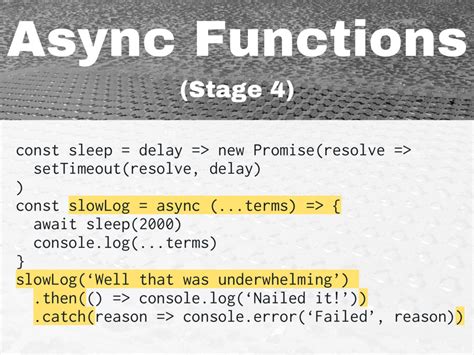 Tc39 Ecmascript And The Future Of Javascript Speaker Deck