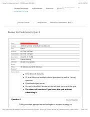 BUSI QUIZ Pdf Review Test Submission Quiz Summer BUSI Babe Dashboard