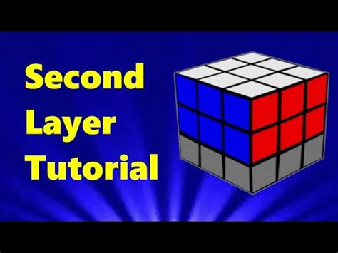 How To Solve Nd Layer Cube YouTube