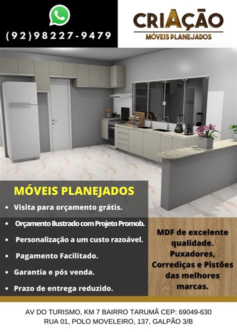 Panfleto Para Divulgação De Móveis Planejados