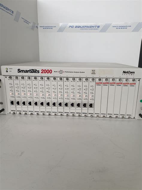 SMARTBITS 2000 MULTI PORT ANALYSIS SYSTEM NETCOM SYSTEMS FC EQUIPMENTS
