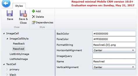 Clickable Image In View On The Resco Mobile Crm App Microsoft