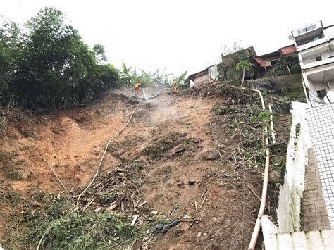 Obra De Contenção Em Morro De Santos é Iniciada Mais Santos