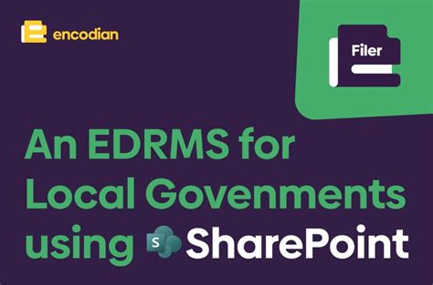 Encodian On Linkedin Implementing An Edrms For Local Government Using Sharepoint