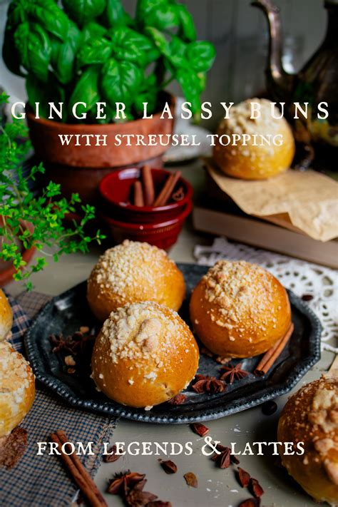 Ginger Lassy Buns From Bookshops And Bonedust Cozy Fantasy Dessert