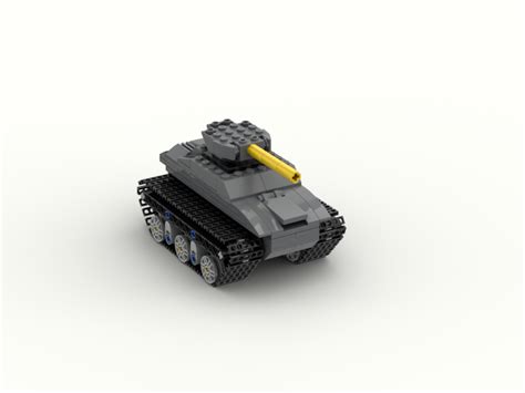 Lego Moc Tank By Salmonslegocreations Rebrickable Build With Lego