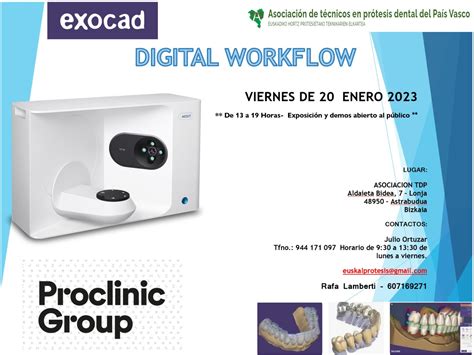 Digital Workflow Exocad Asociación De Técnicos En Prótesis Dental Del