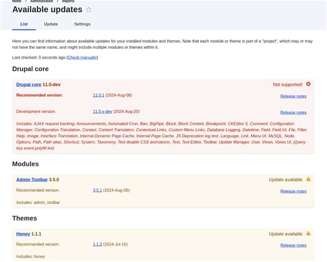 137 Updating A Theme Chapter 13 Security And Maintenance Drupal User Guide Guide On