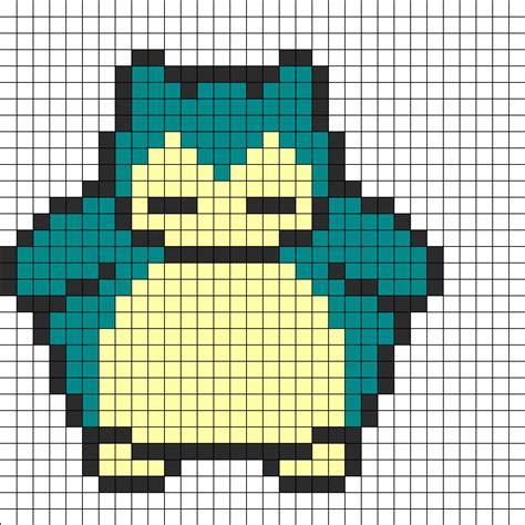 Pokemon Snorlax Pixel Art Pixel Art Pokemon Pokemon Cross Stitch Porn
