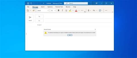 Fix Outlook The Operation Failed Due To A Registry Or Installation