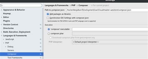 cannot find pimple container php development owncloud central