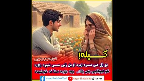 پشتو غزلنوی شعرونه پوره پنځـــوس زره تنخـــه وه زمـــــا نه خوخیده