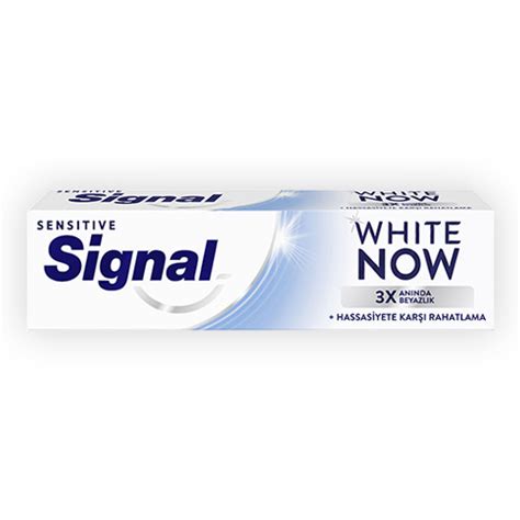 Signal White Now Sensitive Diş Macunu