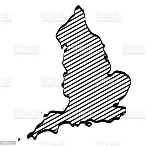 英國地圖輪廓圖形寫意畫在白色背景上向量圖向量圖形及更多倫敦 英格蘭圖片 倫敦 英格蘭 具有特定質地 國家 地域 Istock