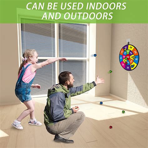 Dinosaur Themed Double Sided Sticky Dart Board Toys For Sport Outdoor