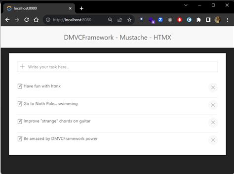 Github Danieleteti Delphi Dmvcframework Htmx Todo Delphimvcframework