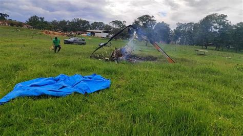 Helicóptero Que Caiu E Deixou Três Mortos Em Minas Gerais Não Tinha