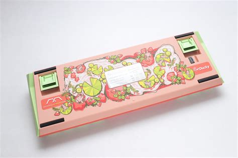 Ducky X Mk Strawberry Frog One 3 Mini Hotswap 60 Rgb Keyboard W Quac