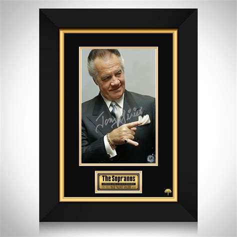 The Sopranos Paulie Photo Limited Signature Edition Custom Frame Rare T