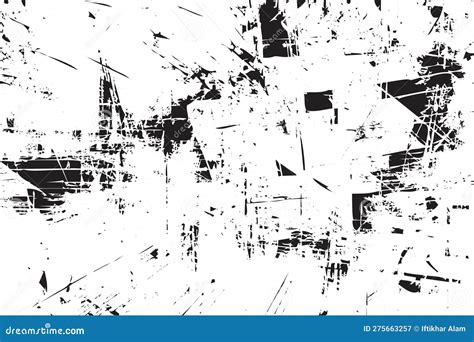 Stained And Cracked Glass Surface Texture Vector Broken Glass Grunge
