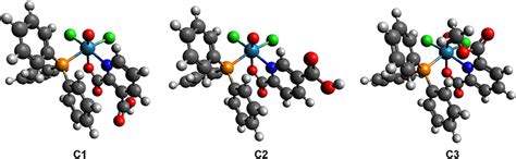 Optimized Geometries Of Structures C1c3 Download Scientific Diagram