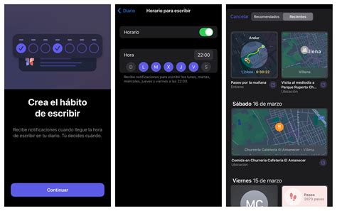 Con La App Diario Para Iphone Vas Creando Tu Propia Huella Vital