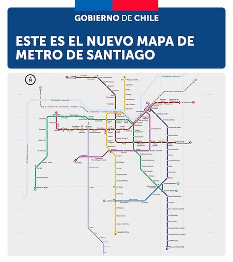 Extensión Línea 2 Así Queda El Mapa Del Metro De Santiago Con Las