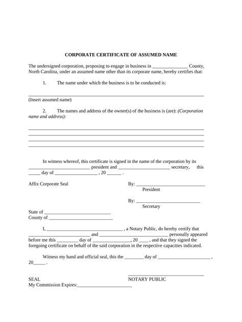 Assumed Name Fill Out And Sign Online Dochub