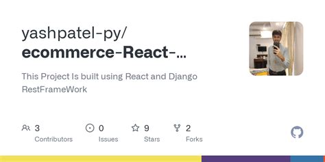 Github Yashpatel Py Ecommerce React Djangorestapi This Project Is