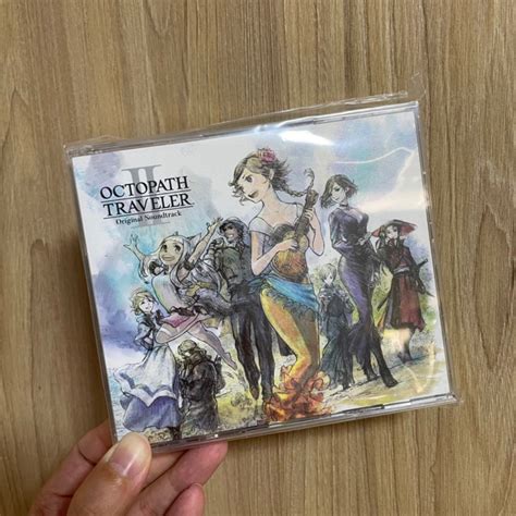 現貨 日本 歧路旅人2 Octopath Traveler Ii Original Soundtrack 原聲帶 蝦皮購物