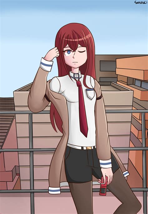 Kurisu Makise By Soisauci On Deviantart